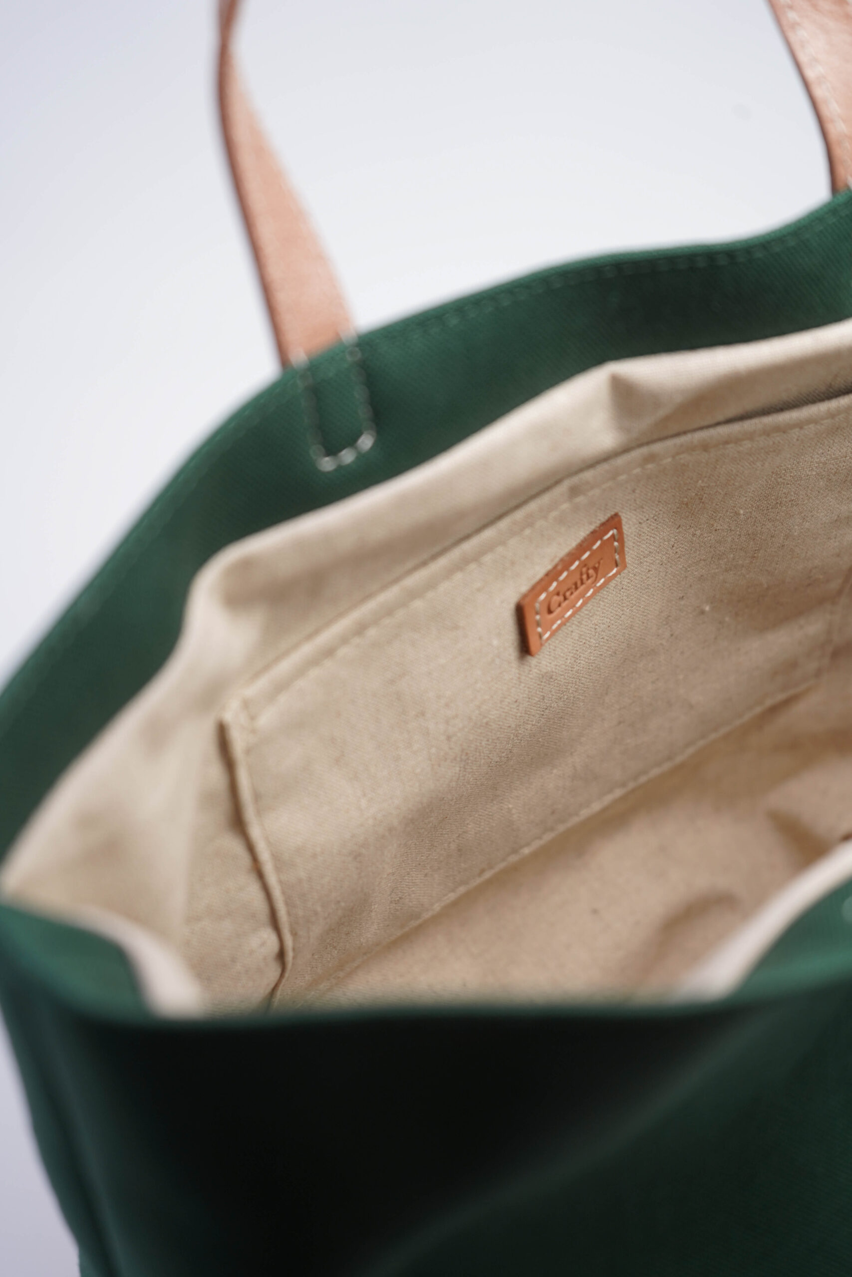 Hexagonal Weave Canvas Tote Bag - CRAFTS ON PEEL